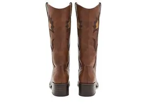 FRYE AND CO. Miranda 10 Flower Boots Whiskey
