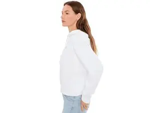 Lacoste Oversized Adjustable Hoodie Sweatshirt