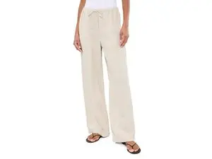 Madewell Linen Drawstring Straight-leg Pants