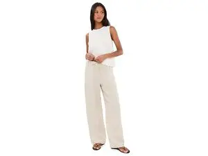 Madewell Linen Drawstring Straight-leg Pants