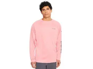 Columbia Pfg Terminal Tackle Long Sleeve Shirt - Pink