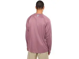 Columbia Pfg Terminal Tackle Long Sleeve Shirt - Purple