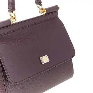 Dolce & Gabbana Dauphine Leather Medium 'sicily' Bag