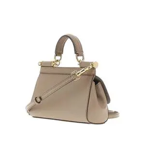 Dolce & Gabbana Dauphine Leather Small 'sicily' Bag