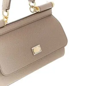 Dolce & Gabbana Dauphine Leather Small 'sicily' Bag