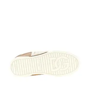 Dolce & Gabbana Suede And Shearling Portofino Sneakers