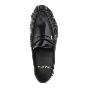 Saint Laurent Le Loafer' Leather Loafers - Black