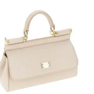 Dolce & Gabbana Dauphine Leather Small 'sicily' Bag
