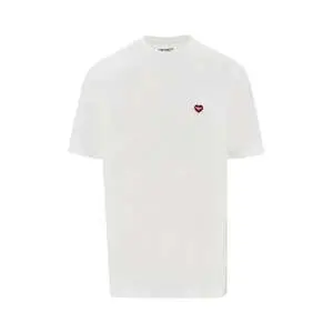 Carhartt Work In Progress Mall Heart' Cotton T-hirt - White