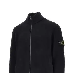 Stone Island Virgin Wool Full-zip Cardigan