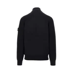 Stone Island Virgin Wool Full-zip Cardigan