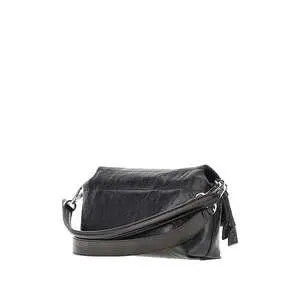 Fendi Baguette Soft Leather Bag - Black