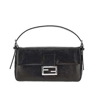 Fendi Baguette 26424' Bag - Black