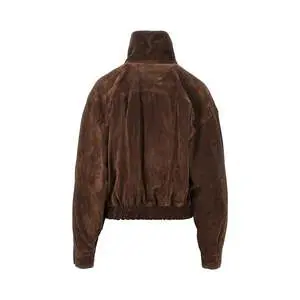 Saint Laurent Suede Leather Jacket