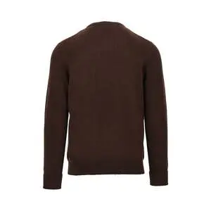 BALLANTYNE Cashmere Crewneck Sweater - Brown