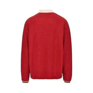 LES DEUX Knitted Polo Hirt With Logo Embroidery