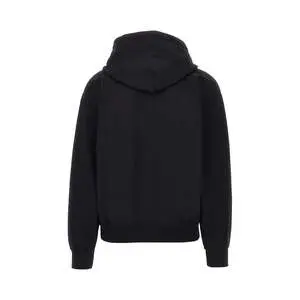 Dolce & Gabbana Cotton Sweatshirt With Log Plate
