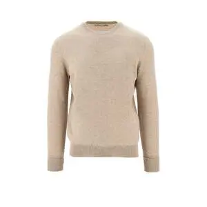 BALLANTYNE Cashmere Crewneck Sweater - Beige