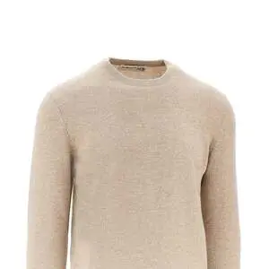 BALLANTYNE Cashmere Crewneck Sweater - Beige