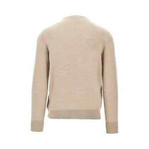 BALLANTYNE Cashmere Crewneck Sweater - Beige