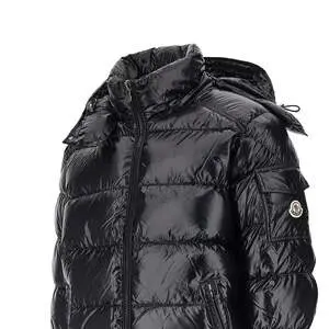 Moncler Maya' Hooded Down Jacket - Black