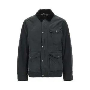 BARBOUR INTERNATIONAL Drifter' Waxed Cotton Jacket An - Green