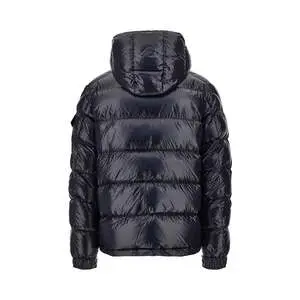 Moncler Maya Hooded Down Jacket - Blue