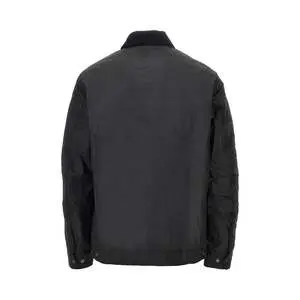 BARBOUR INTERNATIONAL Steve Mcqueen Waxed Cotton Jacket With Corduroy Collar