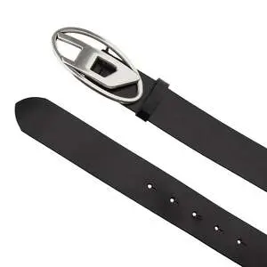 DIESEL® Oval D Leather Belt