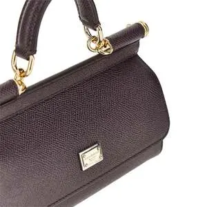 Dolce & Gabbana Dauphine Leather Small 'sicily' Bag