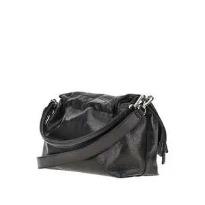 Fendi Baguette Soft Bag In Leather - Black
