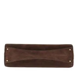 Dolce & Gabbana Vittoria Suede Leather Bag - Brown