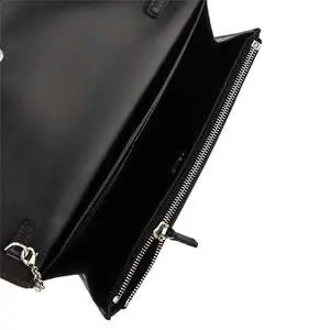 Fendi Leather Wallet With Chain