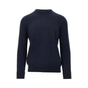 BALLANTYNE Cashmere Crewneck Sweater - Blue