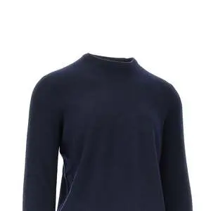 BALLANTYNE Cashmere Crewneck Sweater - Blue