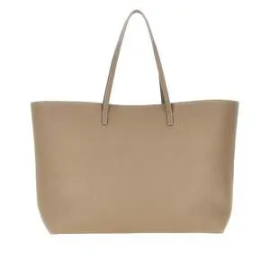 Fendi Medium 'roll' Grained Leather Shopping Bag - Grey