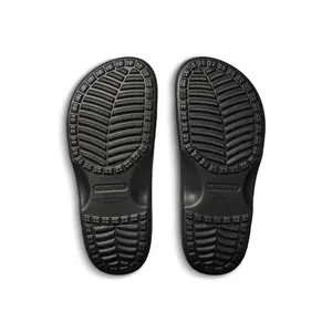 Balenciaga X Crocs Logo Embossed Sandals