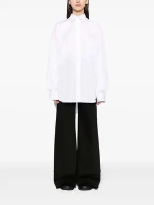 Vetements Logo-tag Cotton Shirt