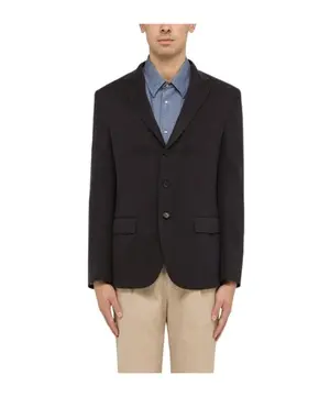 Loro Piana Single-breasted Suit Jacket - Black