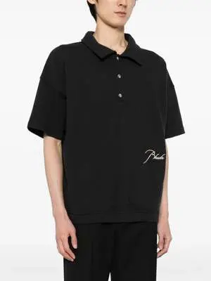 Rhude Logo-embroidered Polo Shirt
