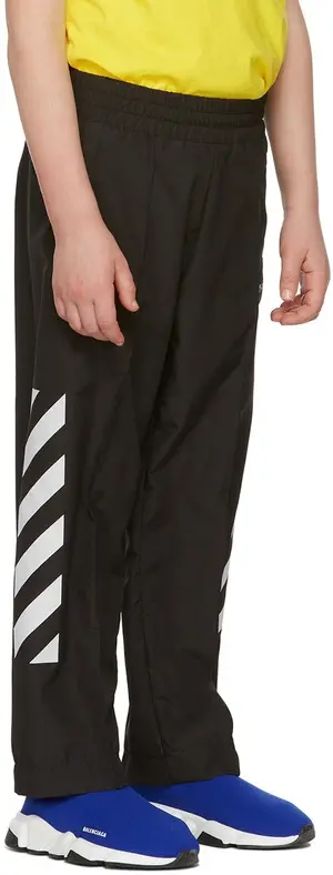 Off-White Logo Print Rain Jacket