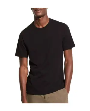 Vince T-shirt With Round Neck And Short Sleeves