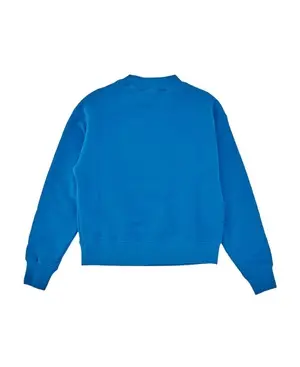 Palm Angels Teddy-print Crew-neck Sweatshirt