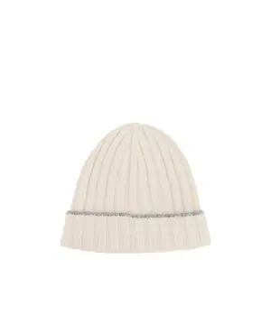 Brunello Cucinelli Ribbed Knit Beanie