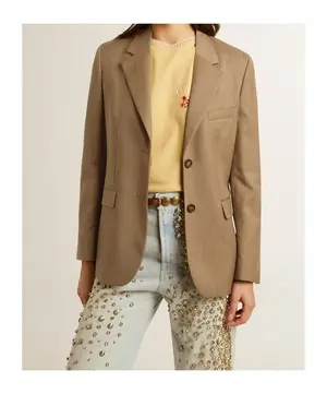 GOLDEN GOOSE Single-breasted Jacket
