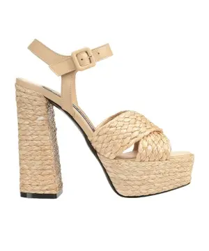 SERGIO ROSSI Heeled Sandal - Nude