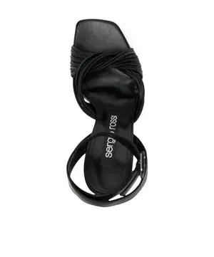 SERGIO ROSSI Square-headed High-heeled Sandals