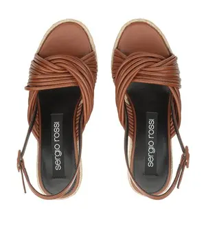 SERGIO ROSSI Thick-soled High-heeled Sandals