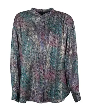 Isabel Marant Étoile Long-sleeved Stand-neck Shirt
