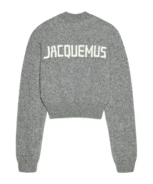 Jacquemus Logo Intarsia Knit Sweater
